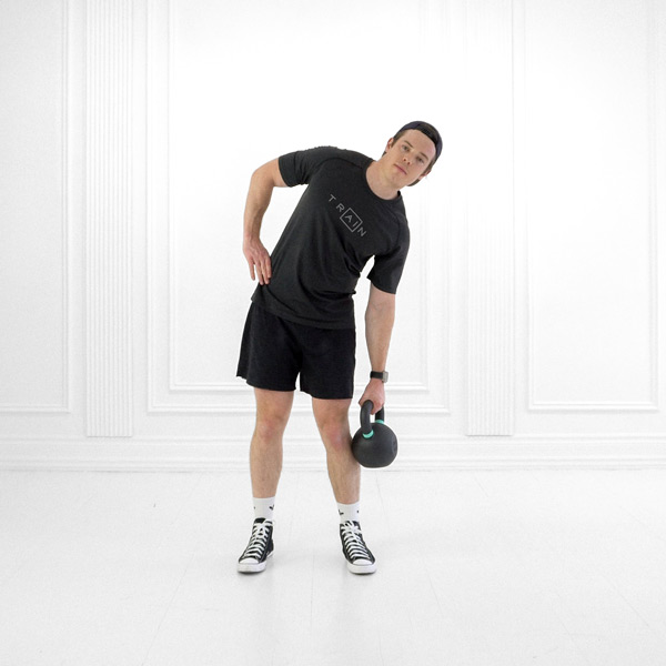 Kettlebell Side Bend - Exercise Guide | Motra