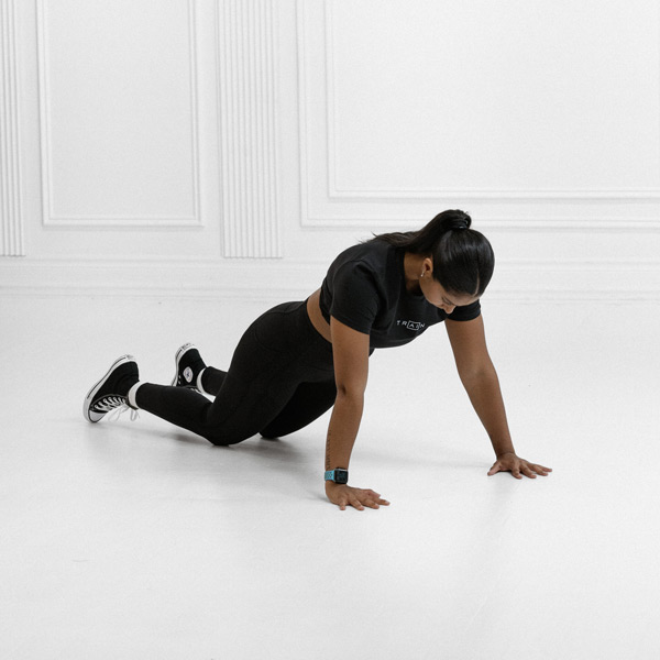 Push Up on Knees - Exercise Guide | Motra